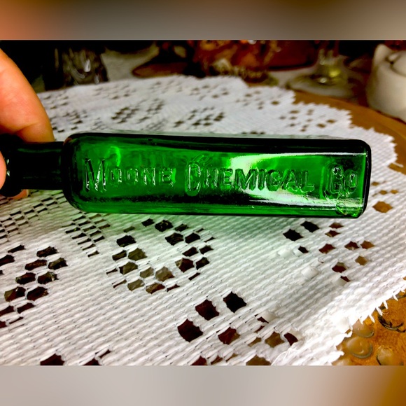 Accents | Vintage Moones Emerald Oil Bottle | Poshmark